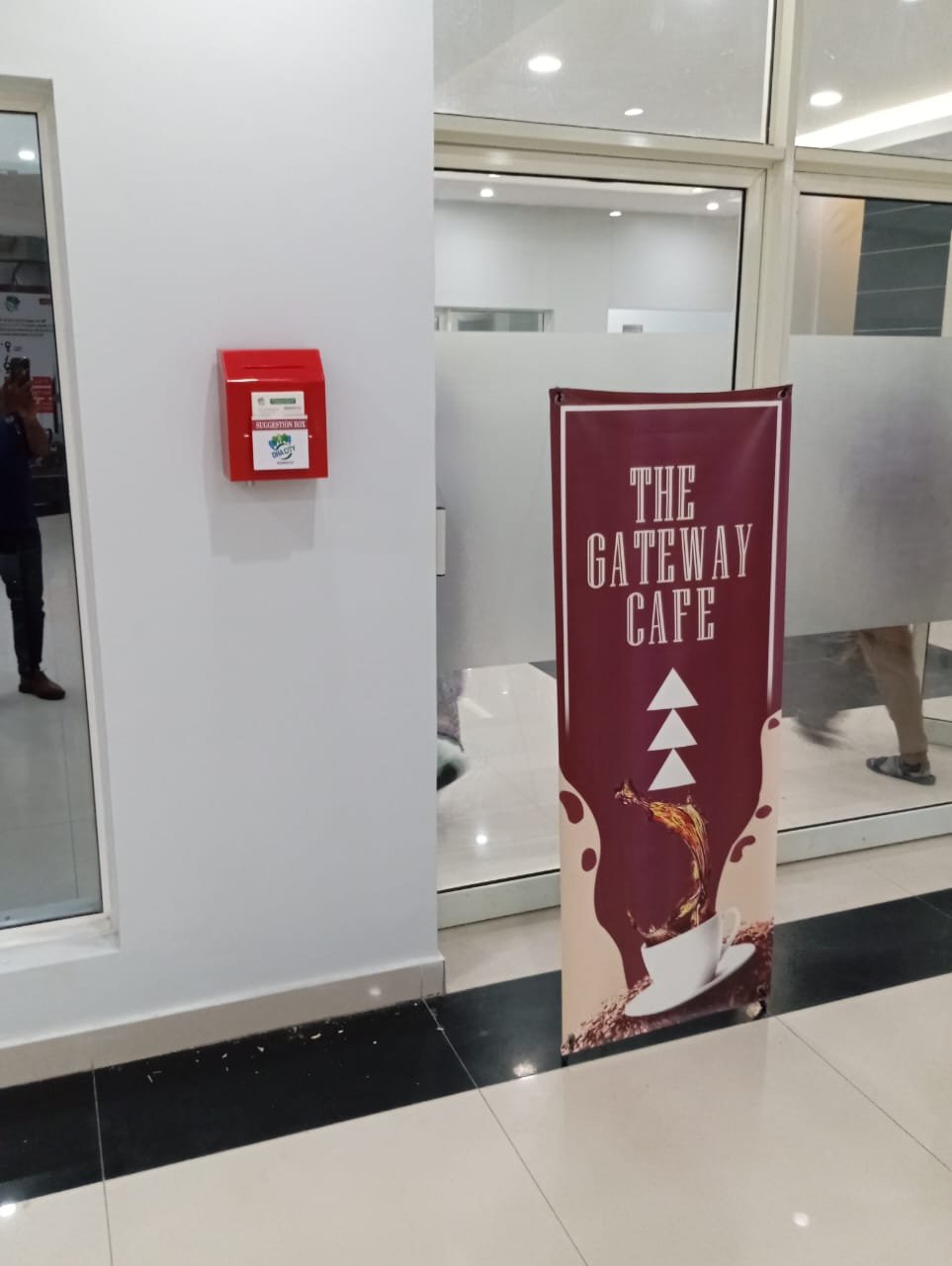 NEW SUGGESTION BOX INSTALLED AT TRANSFER & RECORD DIRECTORATE, DCK ...